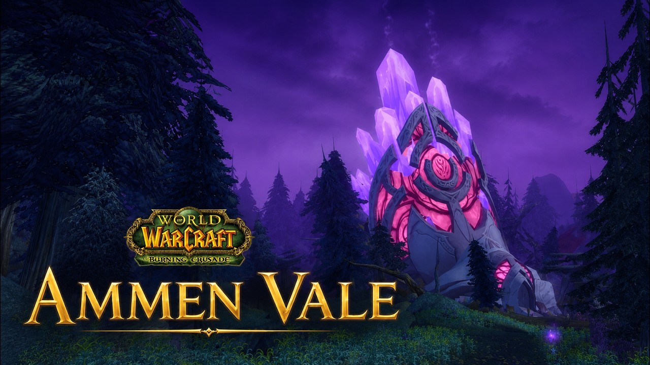 Ammen Vale — Peaceful Draenei Night for Sleep & Relaxation — WoW ...