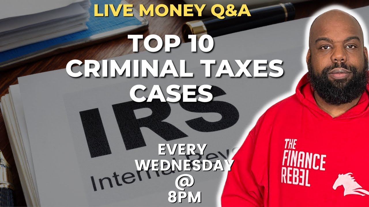 IRS Top 10 Criminal Tax Cases of 2021 - YouTube