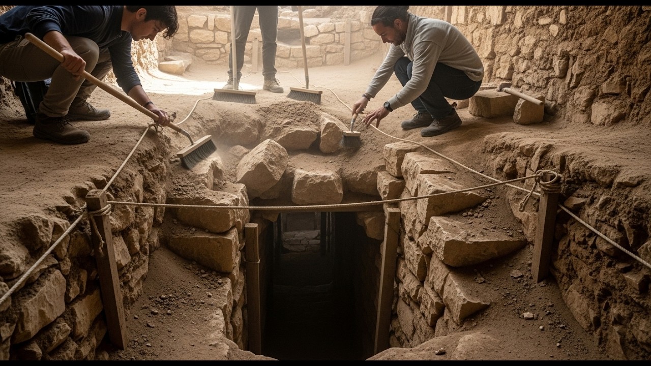 The Hidden Tunnel Under Jerusalem That Could Rewrite History - YouTube