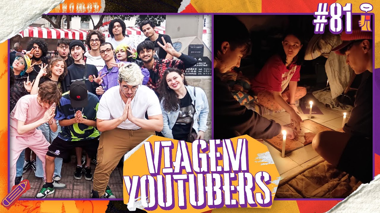VIAGEM DOS YOUTUBERS - Rabiscos Tortos Podcast #081 (Ft. Johan, Jay ...