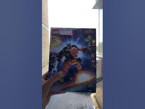 Обзор Коробки Лего Стражи Галактики 3#lego #marvel - YouTube