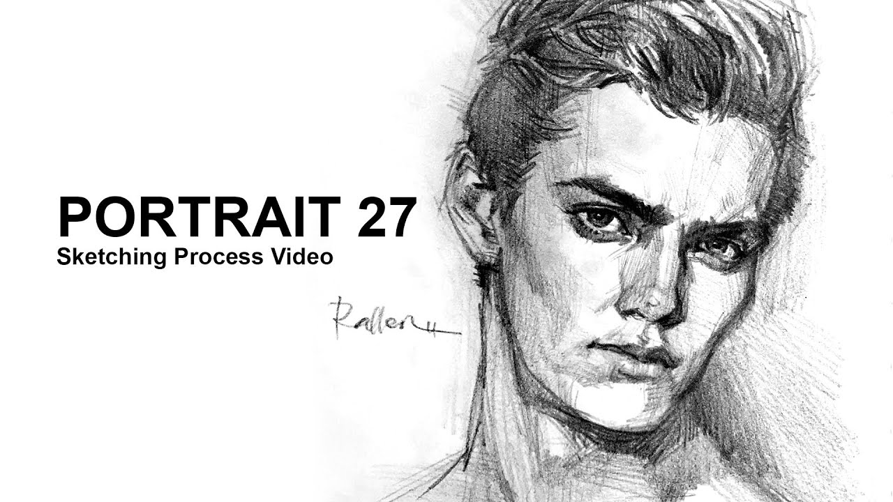 100 Portraits Challenge - 27/100 - YouTube