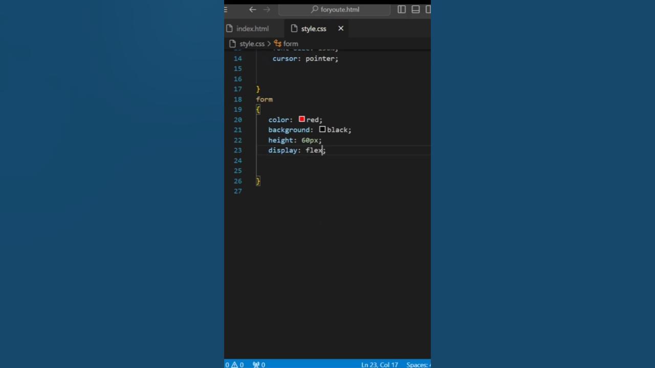 Display Flex In Css Html Short Trend Coding Htmltutorial Youtube