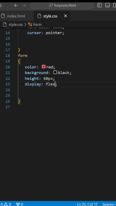 Display Flex In Css Html Short Trend Coding Htmltutorial Youtube
