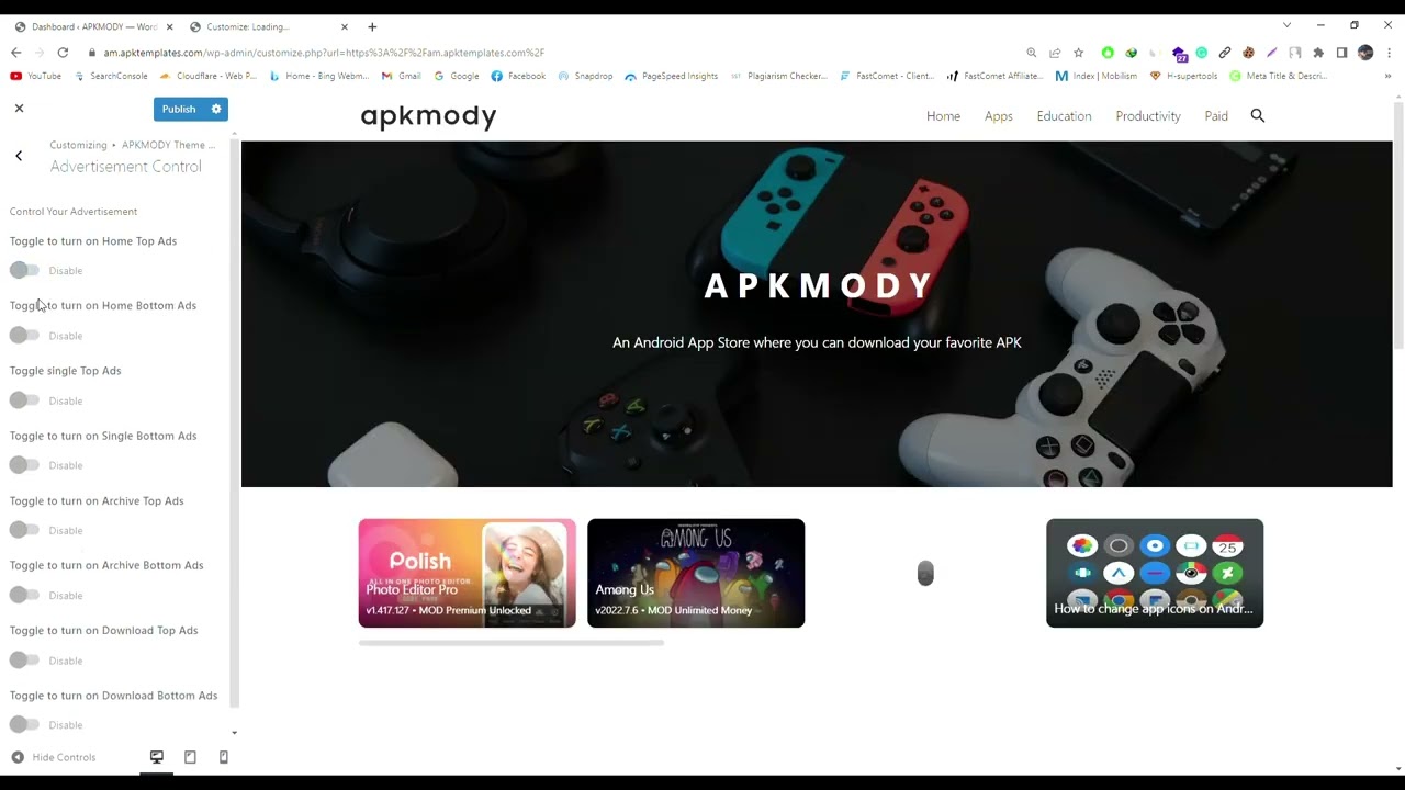 How to fix blank space issues on apkmody theme - YouTube