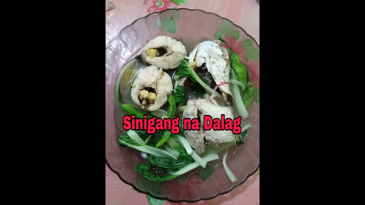 Sinigang na Dalag/Mudfish in tamarind soup | Cooking - YouTube