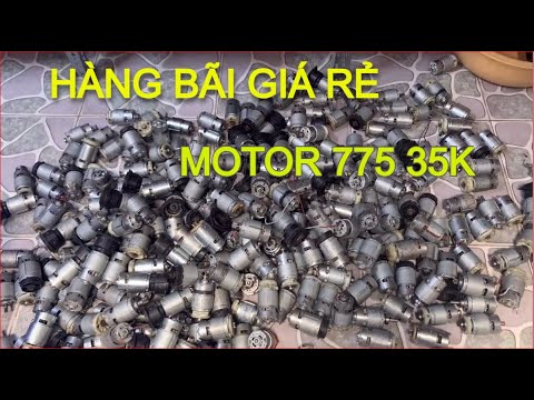Hàng bãi motor, nguồn 24V , motor giảm tốc - YouTube