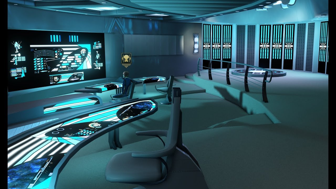 Verne/Wells Temporal Science Vessel Bridge Tour - YouTube