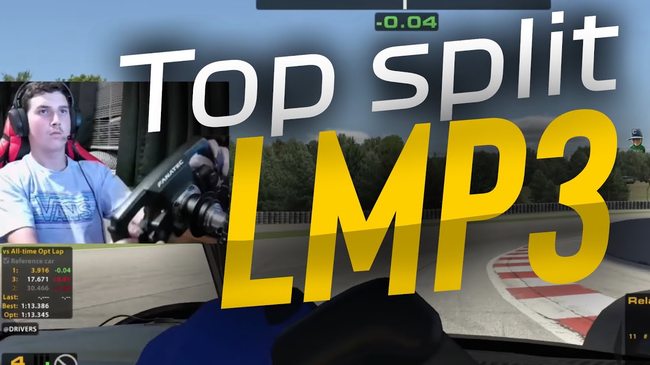 How will I do in A Top Split Lmp3 Race? | iRacing - YouTube
