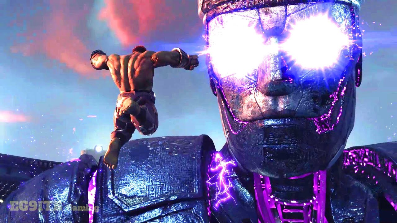 Giant Robot vs Hulk Scene - Marvel's Avengers Gameplay #11 - YouTube