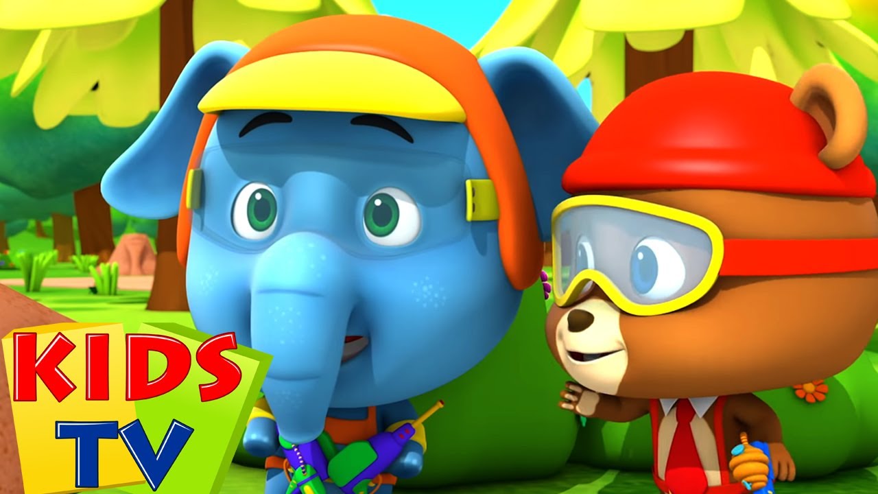 Lupta de paintball | desene animate pentru copii | Kids Tv Romanian ...