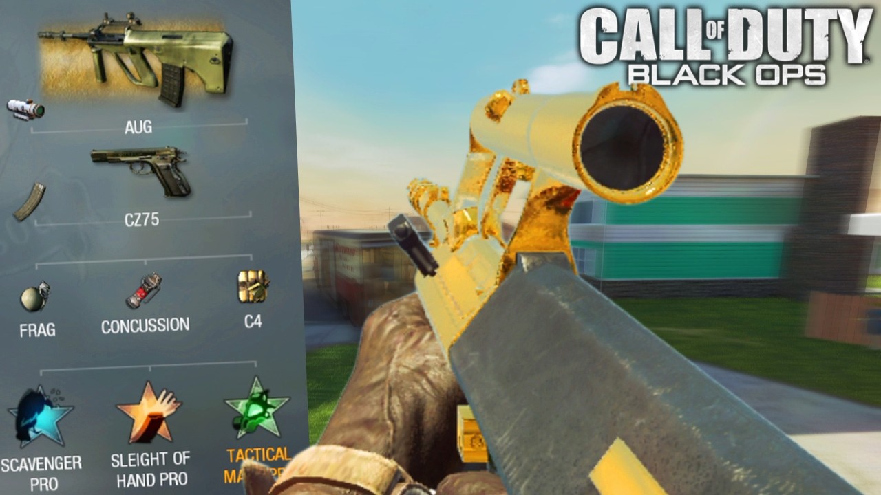 This AUG From Black Ops 1 Should Be The Correct Way To Use It - YouTube