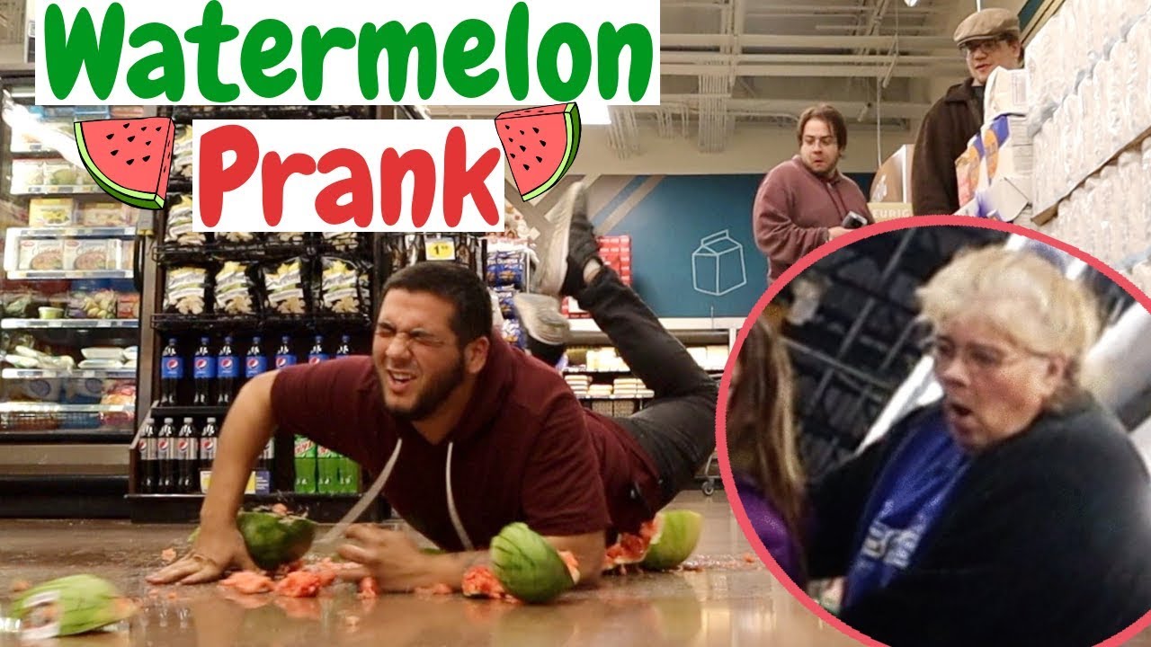 Tripping with Watermelon Prank | Virgin University - YouTube