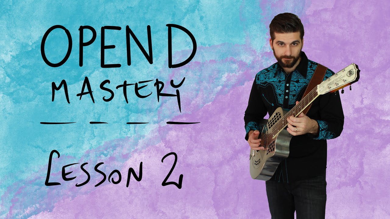 CAGED in OPEN D: All the MINOR chord shapes - YouTube