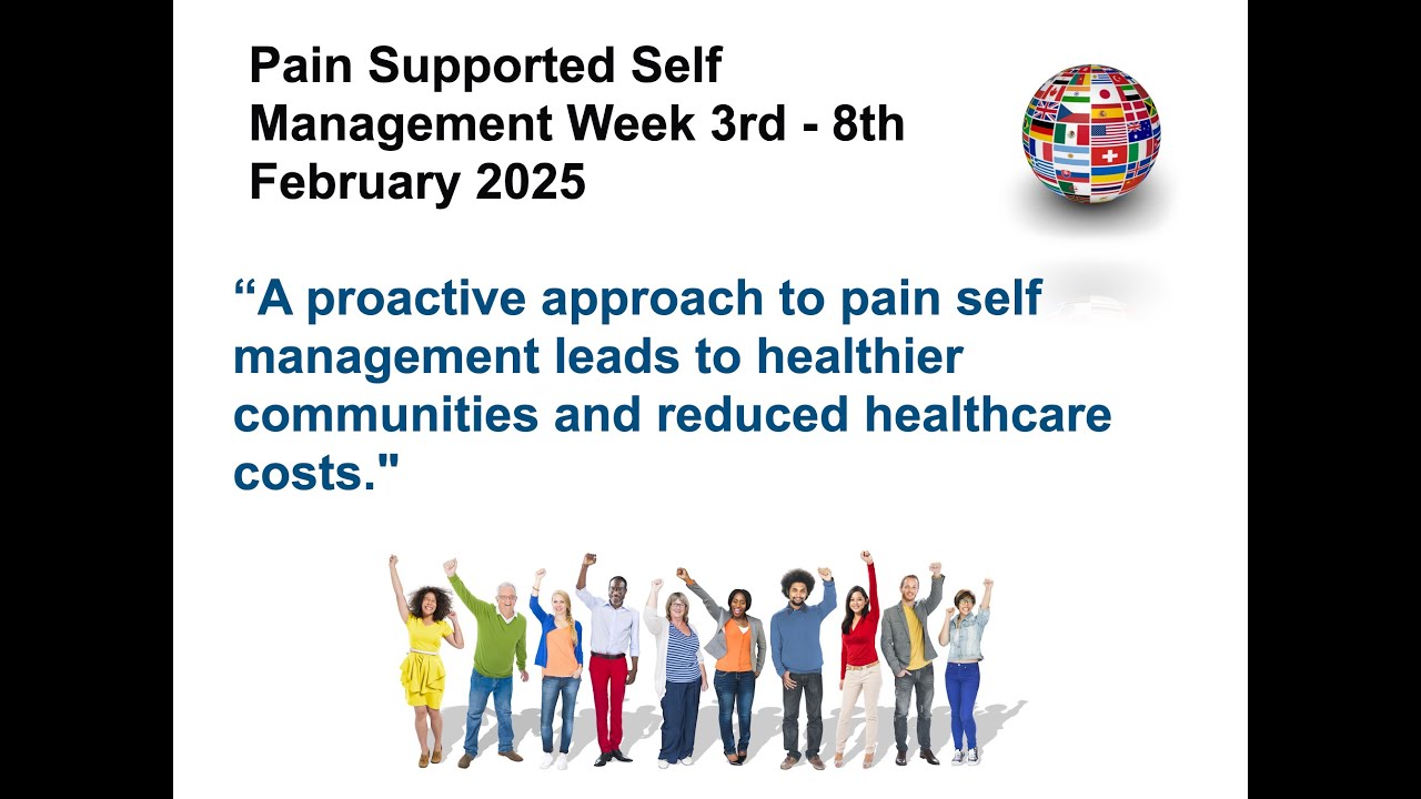Welcome to Pain Supported Self Management Week 3rd 8th February 2025 ...