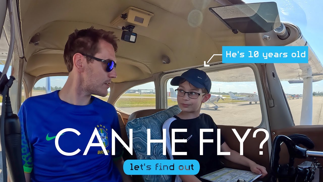 10 YEAR OLD Flying An Airplane | How Is This Possible? - YouTube