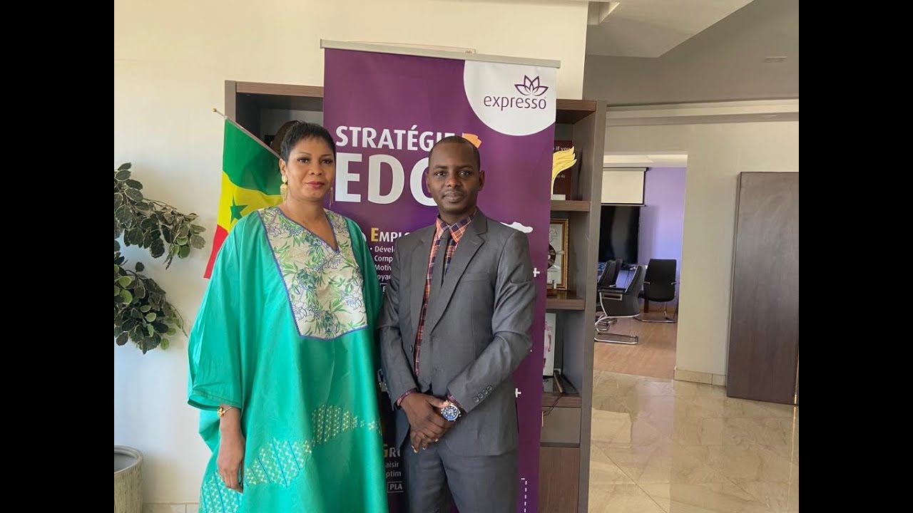 ETECH - INVITE : Fatou Sow Kane, nouvelle Directrice générale d'Expresso Sénégal - YouTube