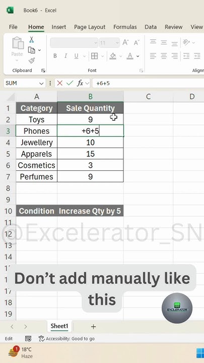 Paste Special Trick Exceleratorsn Excel Exceltips Exceltutorial Exceltricks Short Shorts
