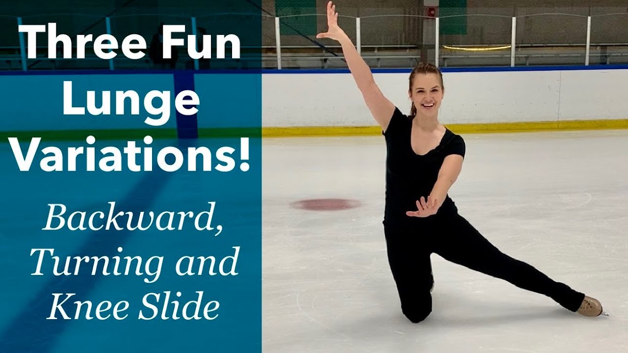 Learn to do 3 Fun Lunge Variations on Ice! - Backward Lunge, Turning ...