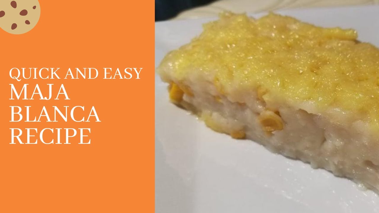 CREAMY AND CHEESY MAJA BLANCA RECIPE - YouTube