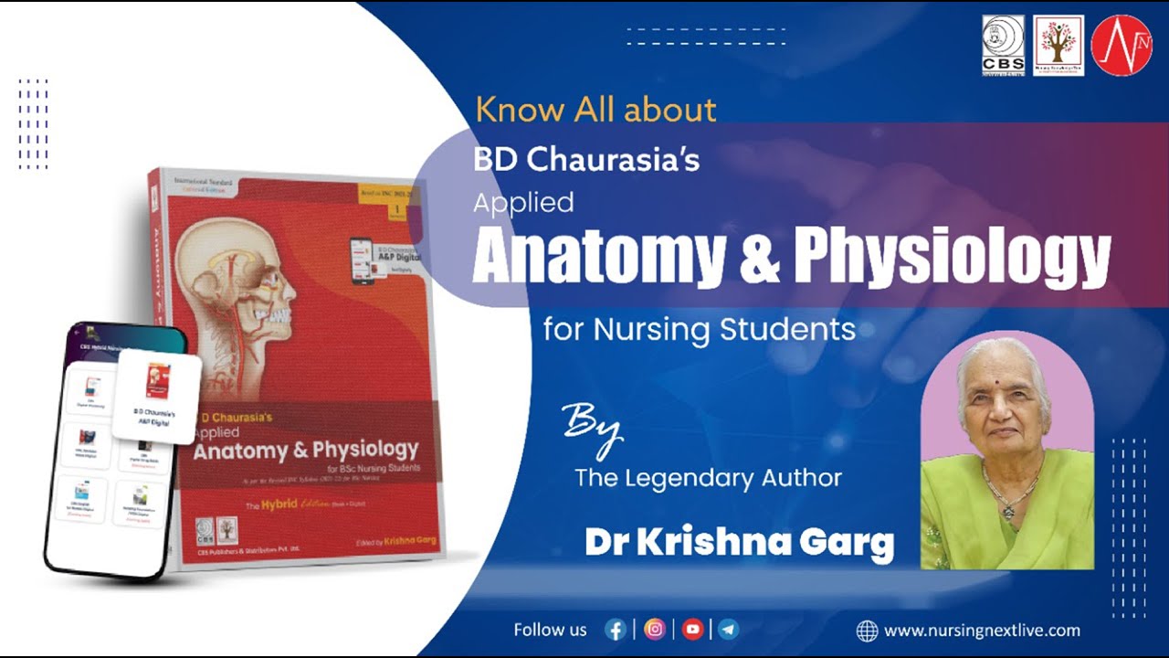 Know All About BD Chaurasia s APPLIED ANATOMY PHYSIOLOGY For Nursing Know All About BD Chaurasia s APPLIED ANATOMY PHYSIOLOGY For Nursing