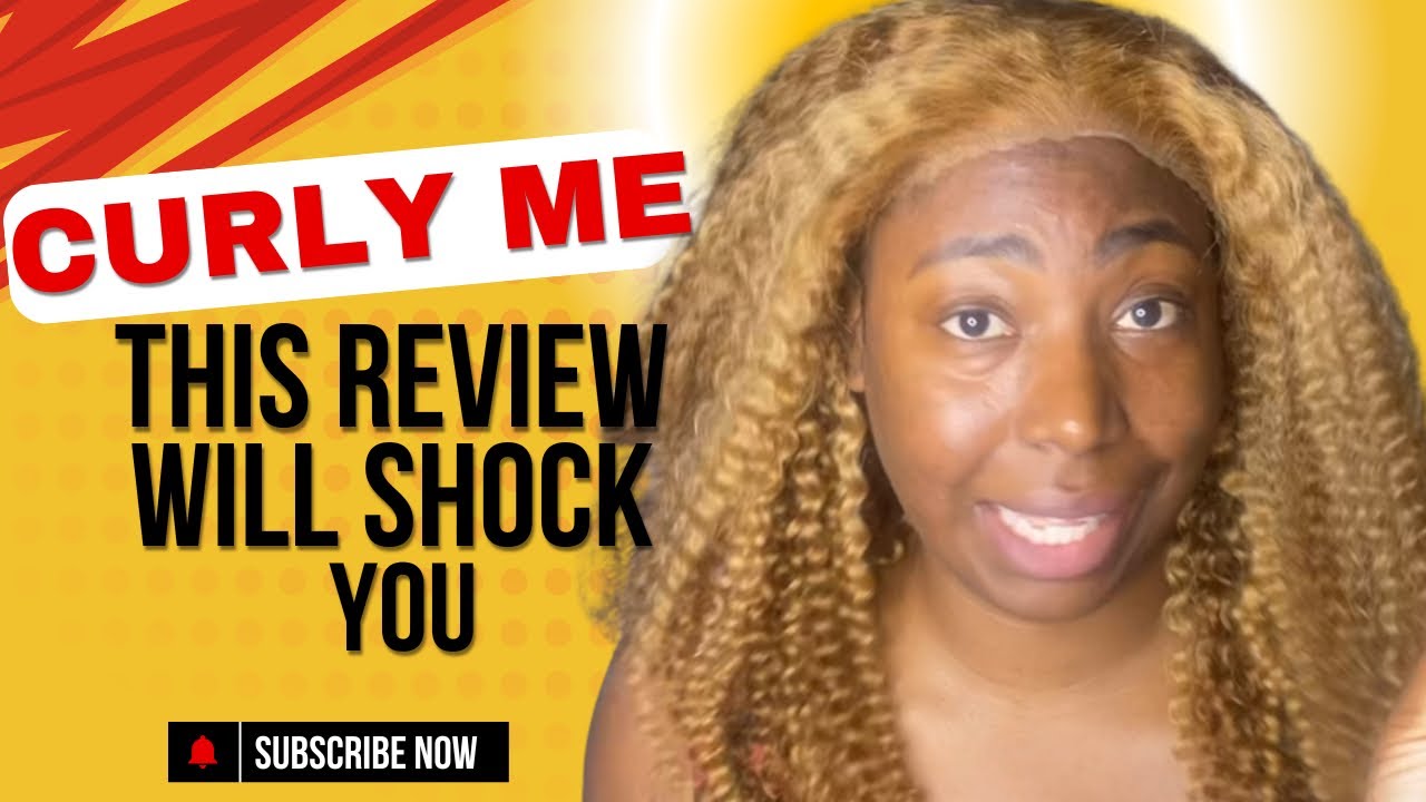 Honest Unboxing & Review | Colored Kinky Curly Wig from Curly Me Hair 💁 ...
