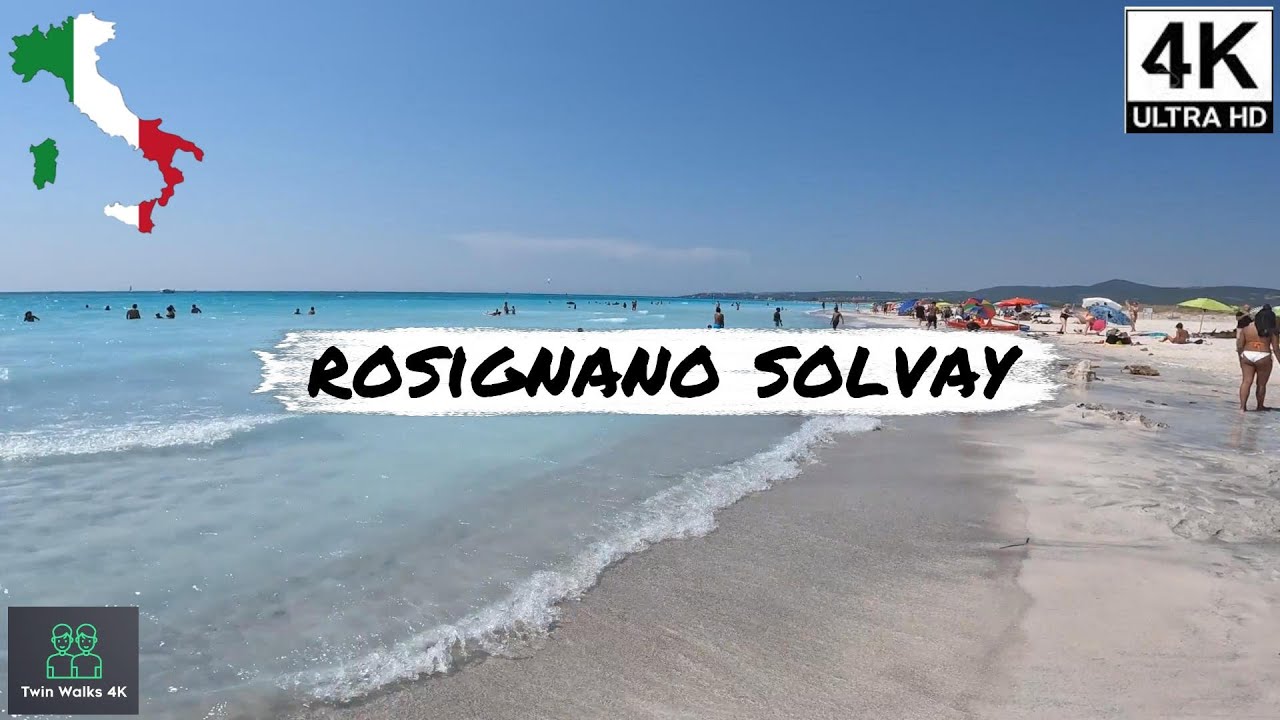 🇮🇹 ROSIGNANO SOLVAY | ITALY | Spiagge Bianche | Italy’s Most Surreal ...