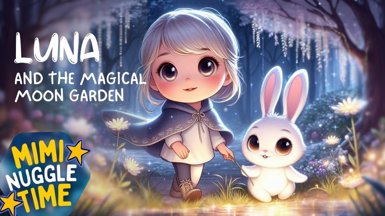 Luna and the Magical Moon Garden🐰 bedtime story - bedtime stories for ...