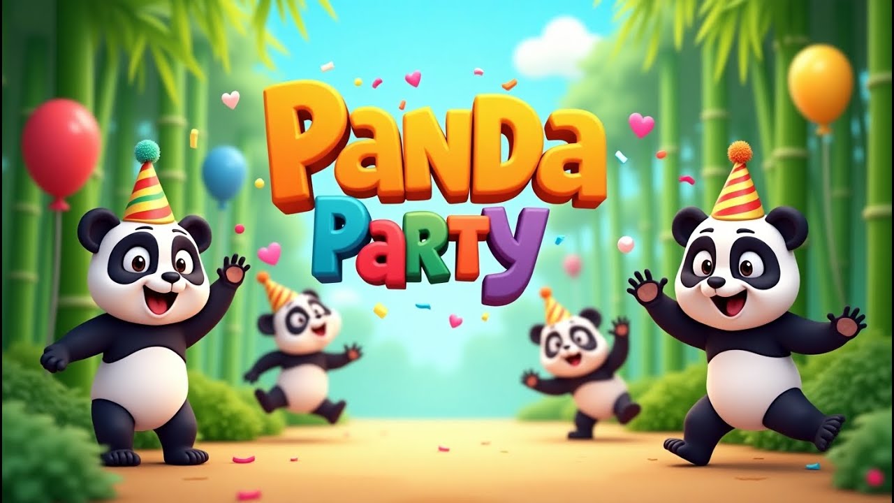 Panda Party Every Day! Join the Fun with Little Harmony Club's Forest ...