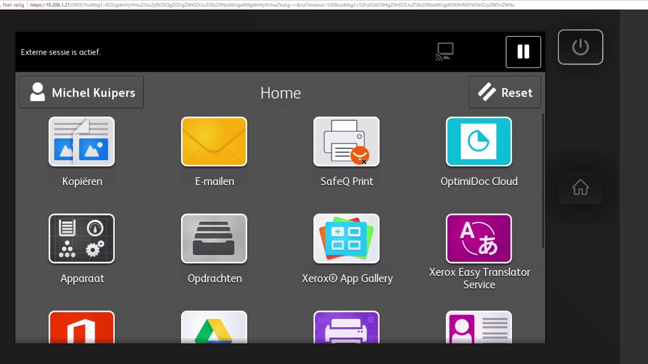 SafeQ Sign On +Print Release en options - YouTube