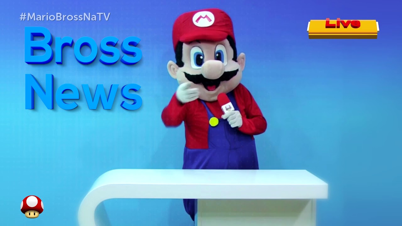 MARIO BROSS NA TV - PARTE 1 / (10/08/2019) - YouTube