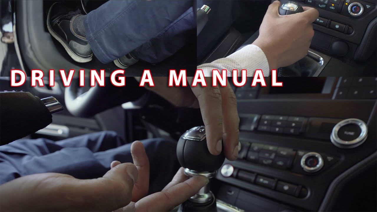How to drive a MANUAL transmission, just the basics. - YouTube