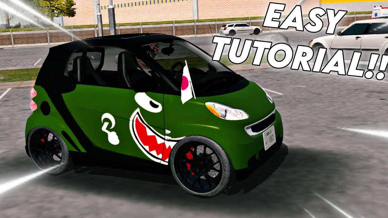 Smart Fortwo Shark Tooth Livery & Design Tutorial | Easy Tutorial | Car ...