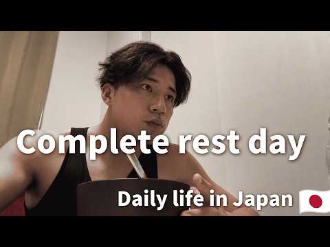 A Day to Recover in Japan 🇯🇵 A 24-Year-Old Office Worker Who Stayed Home All Day 【Vlog】