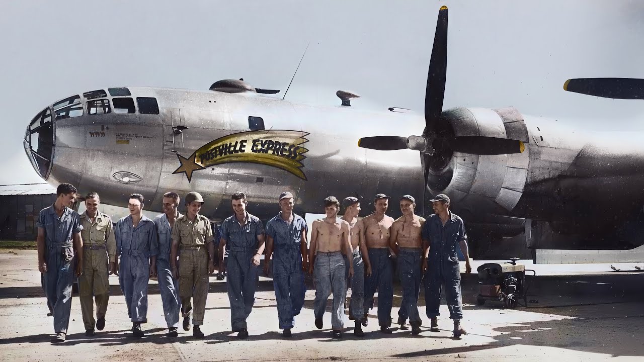 MASTERING THE SUPERFORTRESS: B-29 Flight & Combat Procedures historical Film [4K RESTORED] - YouTube