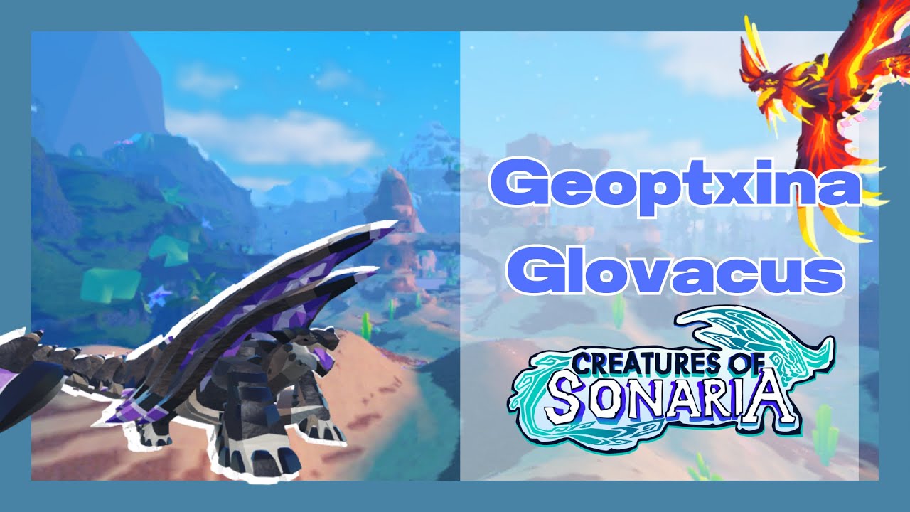 🐢 Geoptxina & 🔥 Glovacus & 🤩More | Creature Of Sonaria - YouTube