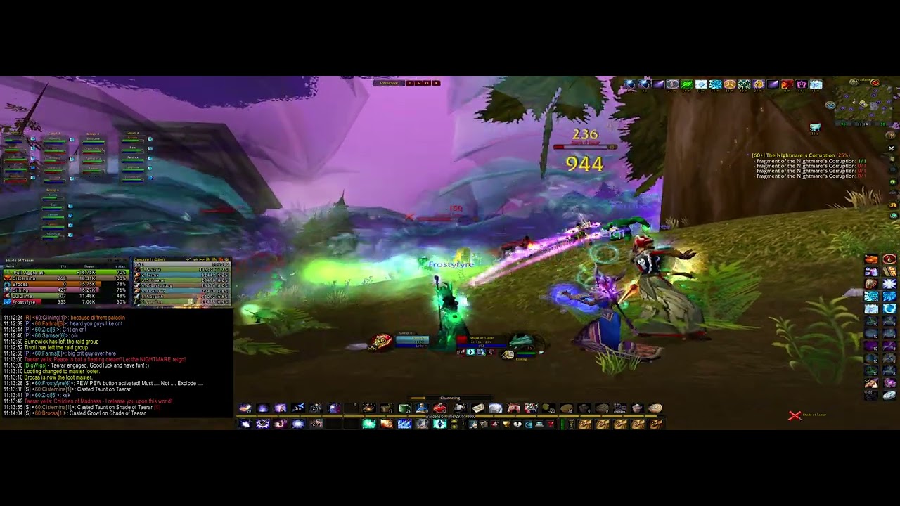 Turtle wow - PUG Dragons of nightmare - Taerar - Mage POV - 1 December ...