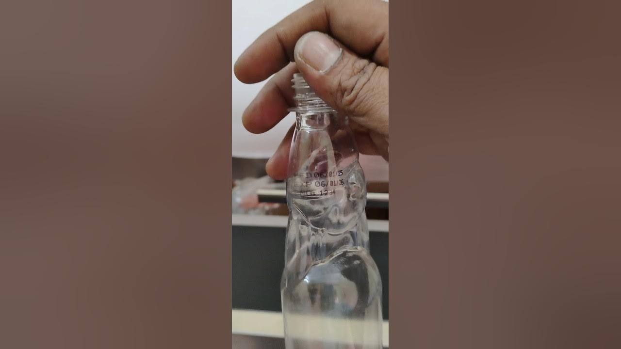 Soda bottle batch coding machine demo vedio - YouTube