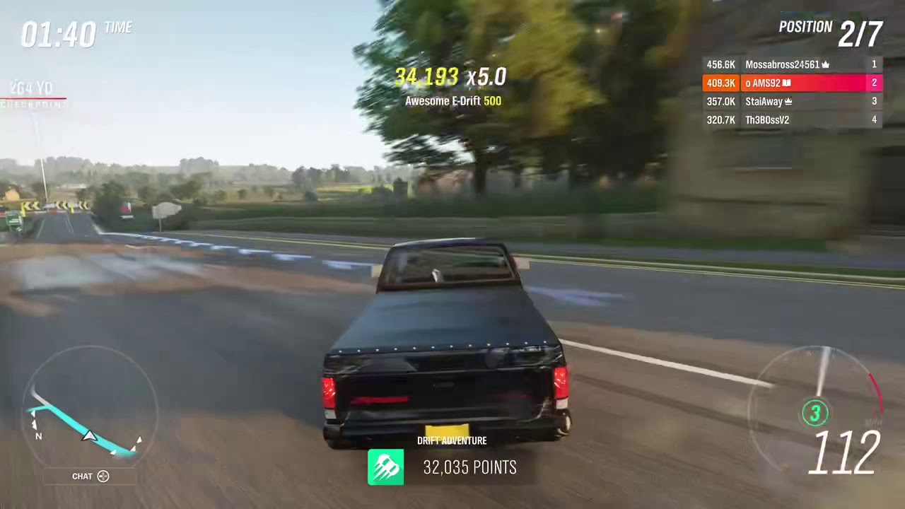 Forza Horizon 4 drifting the new GMC Syclone on broadway village ...