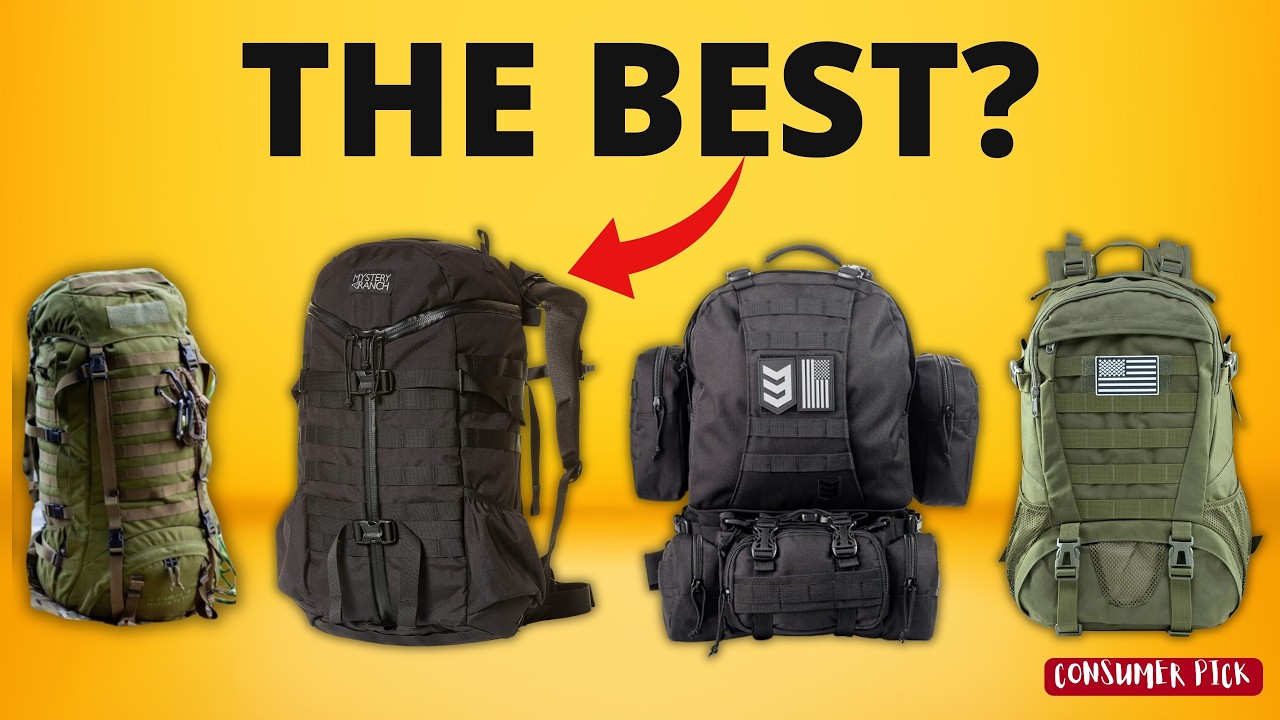 Best Tactical Backpacks 2025 - (The Ultimate Guide) - YouTube