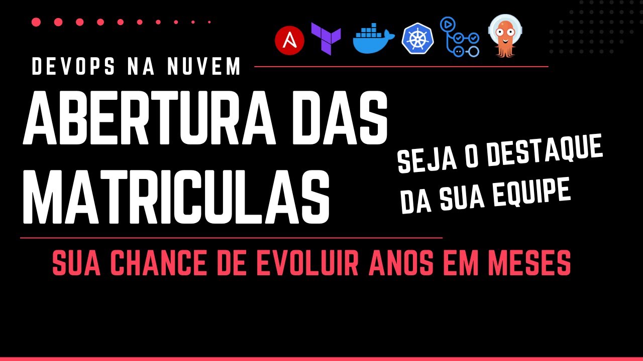Abertura Matrículas | DevOps na Nuvem - YouTube
