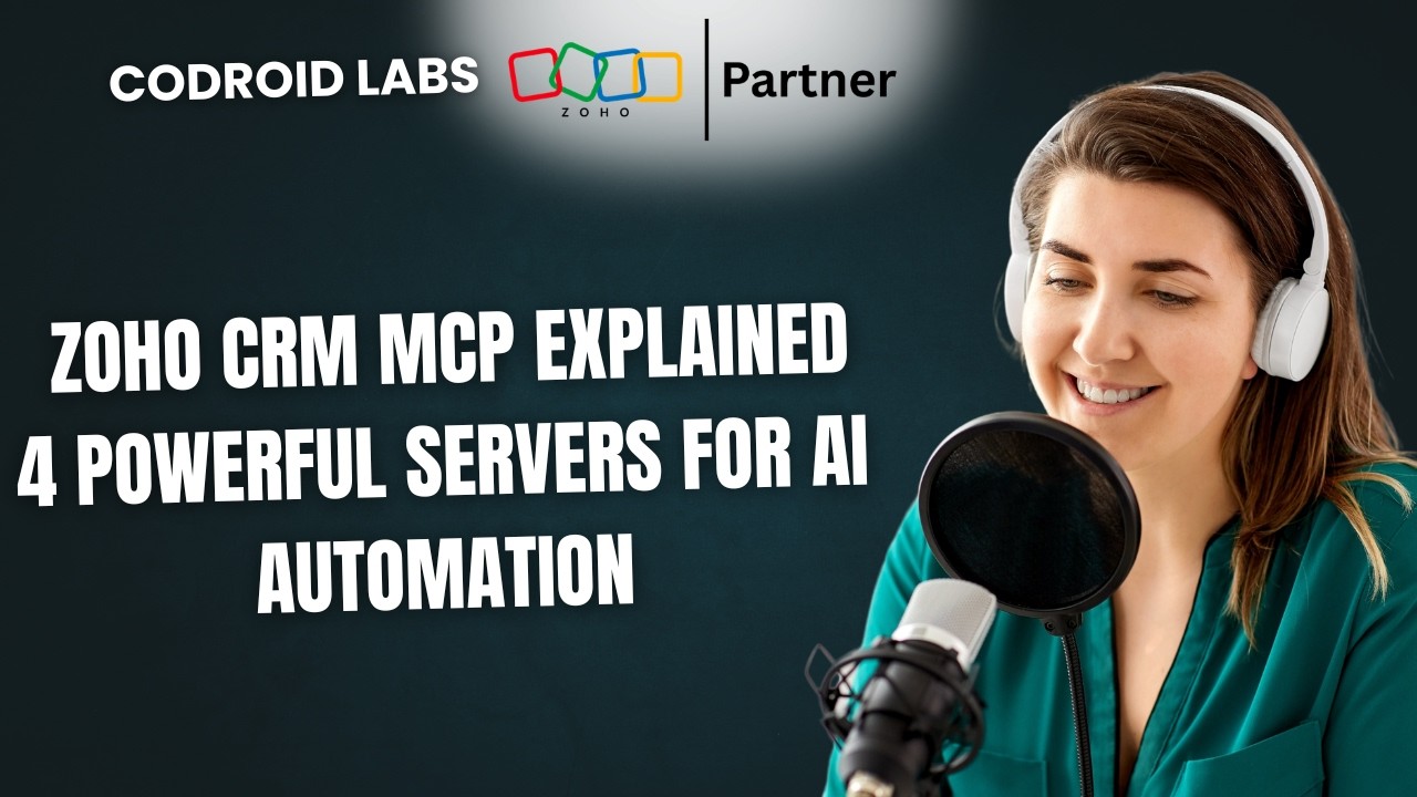 Zoho CRM MCP Explained: 4 Powerful Servers for AI Automation - YouTube
