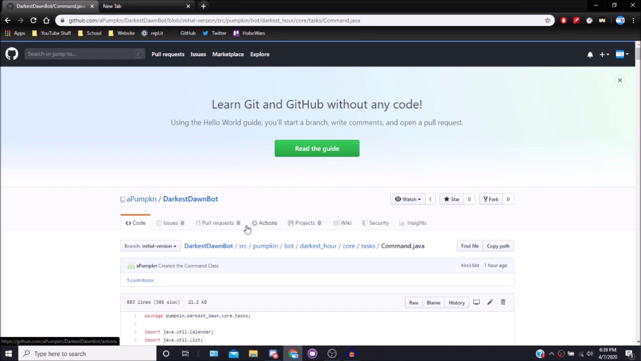 Discord Bot Code Review - YouTube
