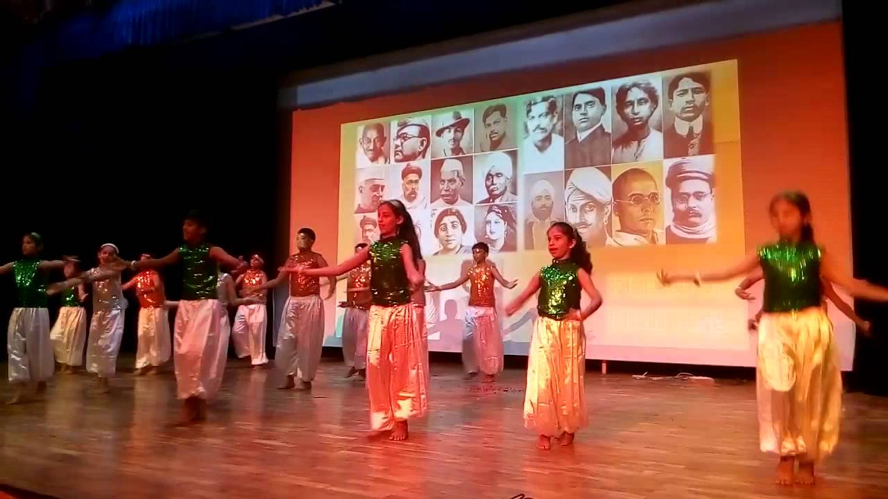 Dance performance on Independence Day on I Love my India and Jai Ho ...