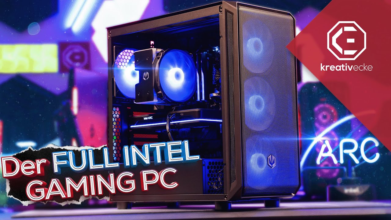 Ein FULL INTEL GAMING PC! Mit Intel Grafikkarte! Das hat noch KEINER ...