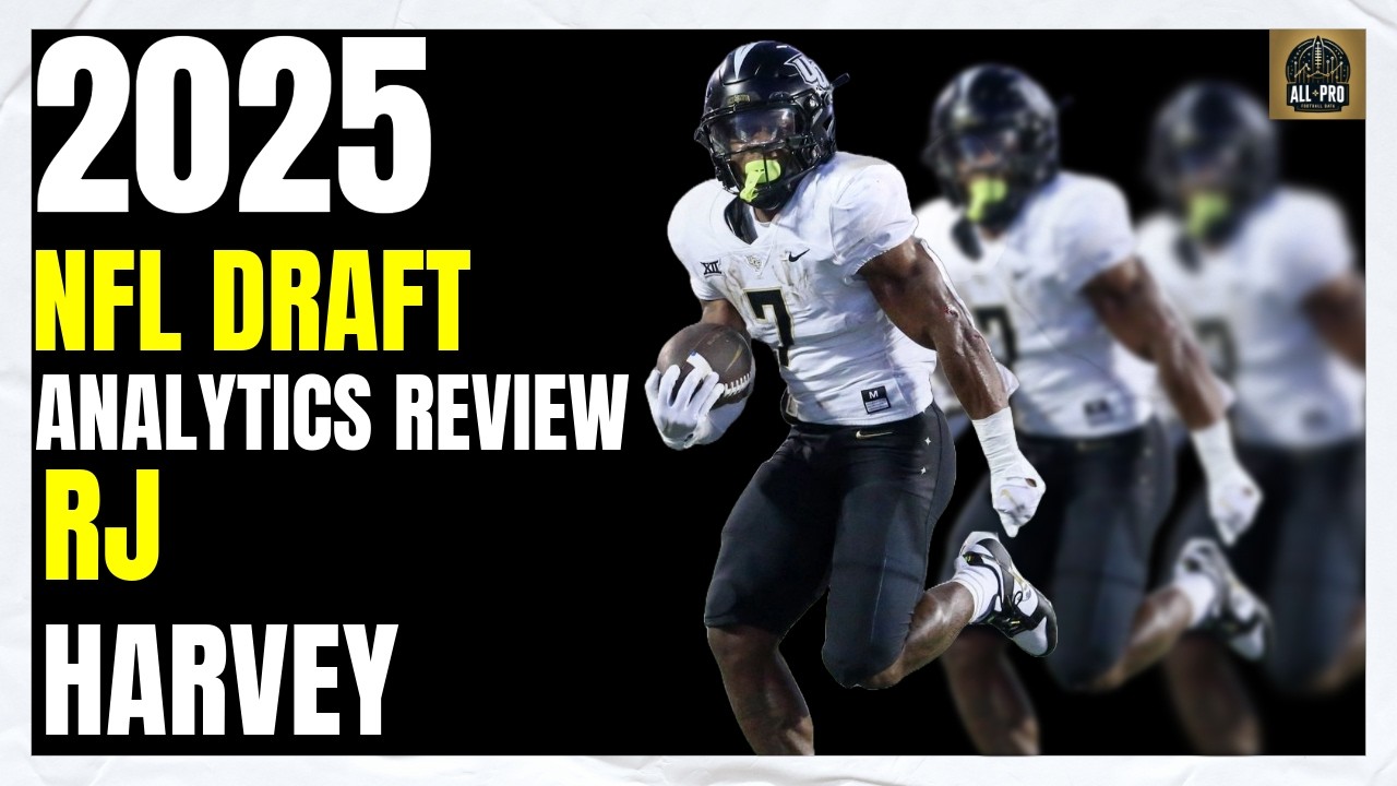 2025 NFL Draft Analytics Review: RJ Harvey - YouTube