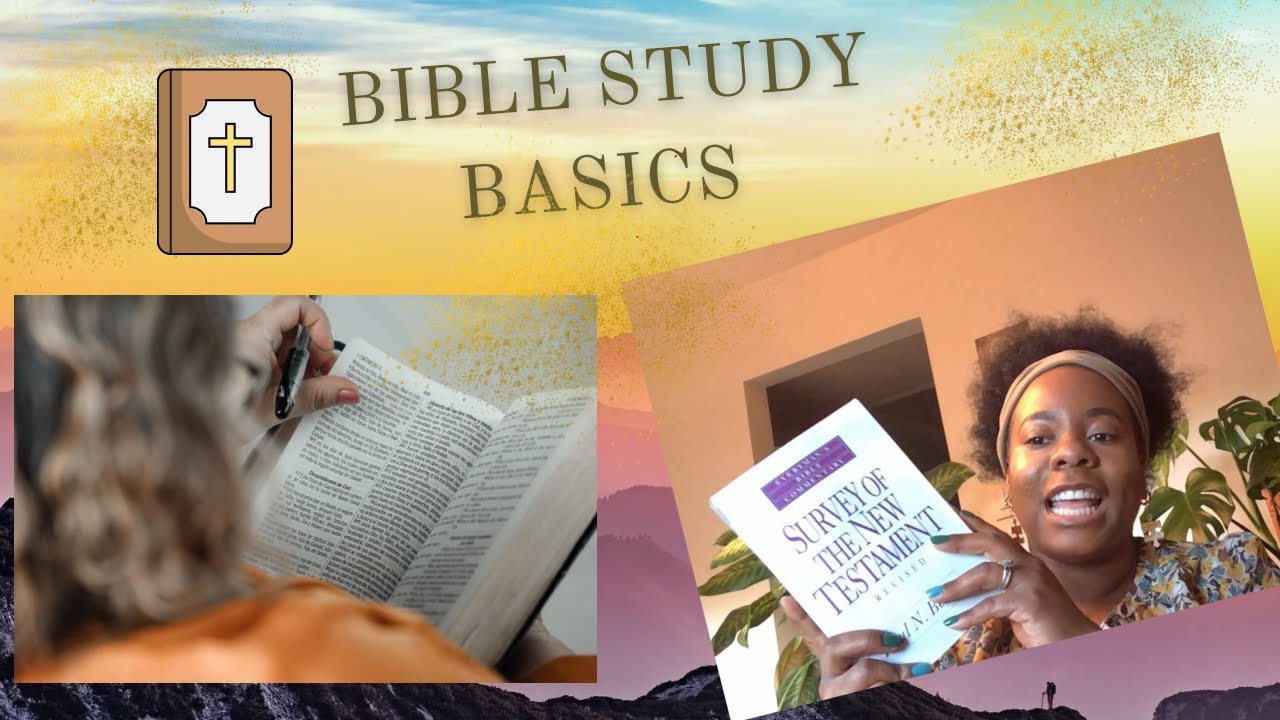 📖 Bible Study Basics- All the Resources I Use to study the Bible ...