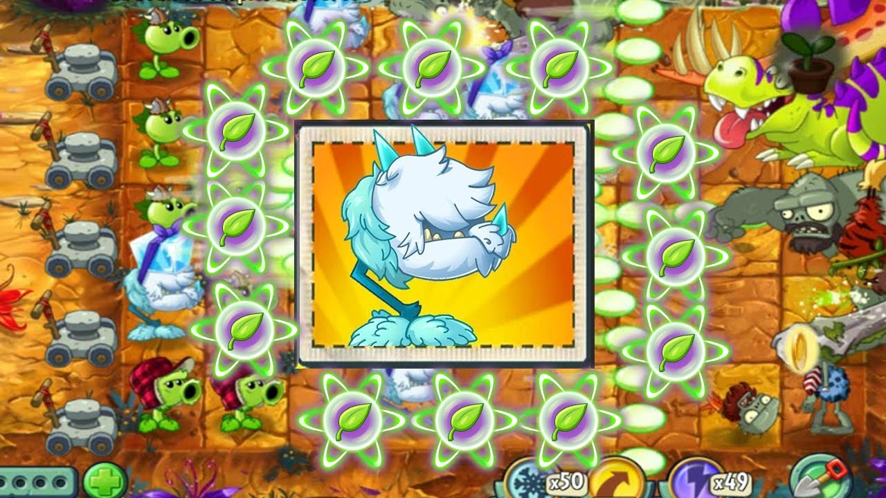 Plants vs Zombie 2 Power- Up | Cold Snapdragon Max Lever in Plants vs ...