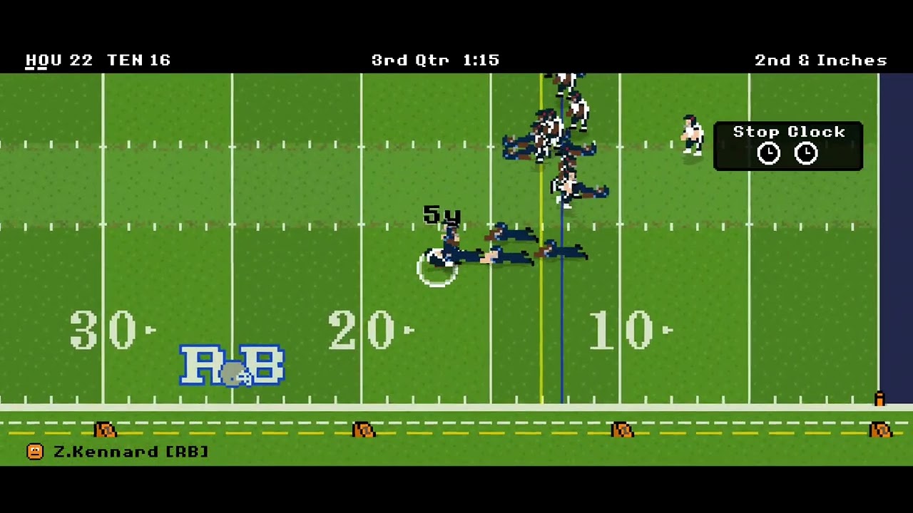 Retro Bowl Football - Year 3 - Week 8 - Houston Texans vs Tennessee ...