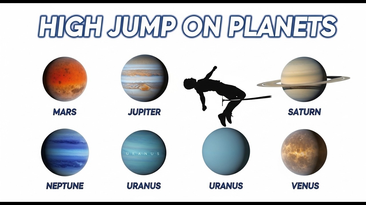 Jumping on Planets - How High Could Humans Jump on Every Planet ...